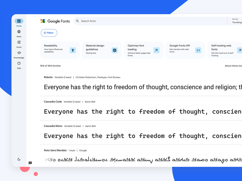 How to download and install Google Fonts